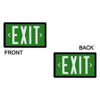 Green Self Luminous Tritium Exit Signs – Emergency Lights