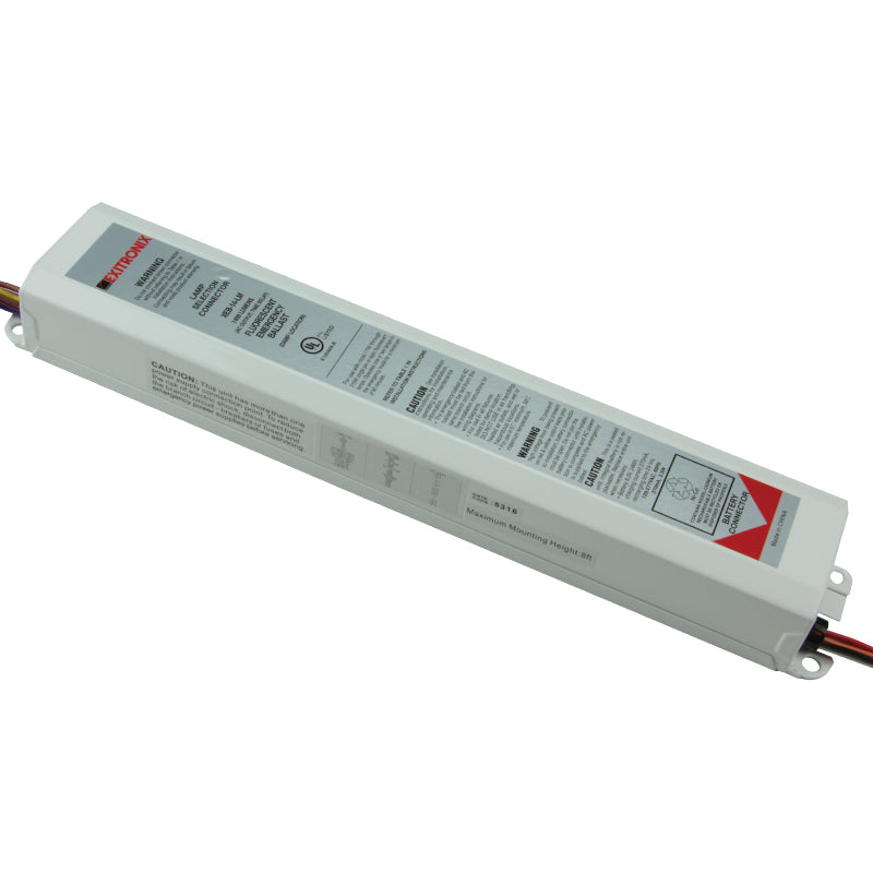 Fluorescent Emergency Ballast – 120/277V, T5/T8/T12 Compatible, 1400 L ...